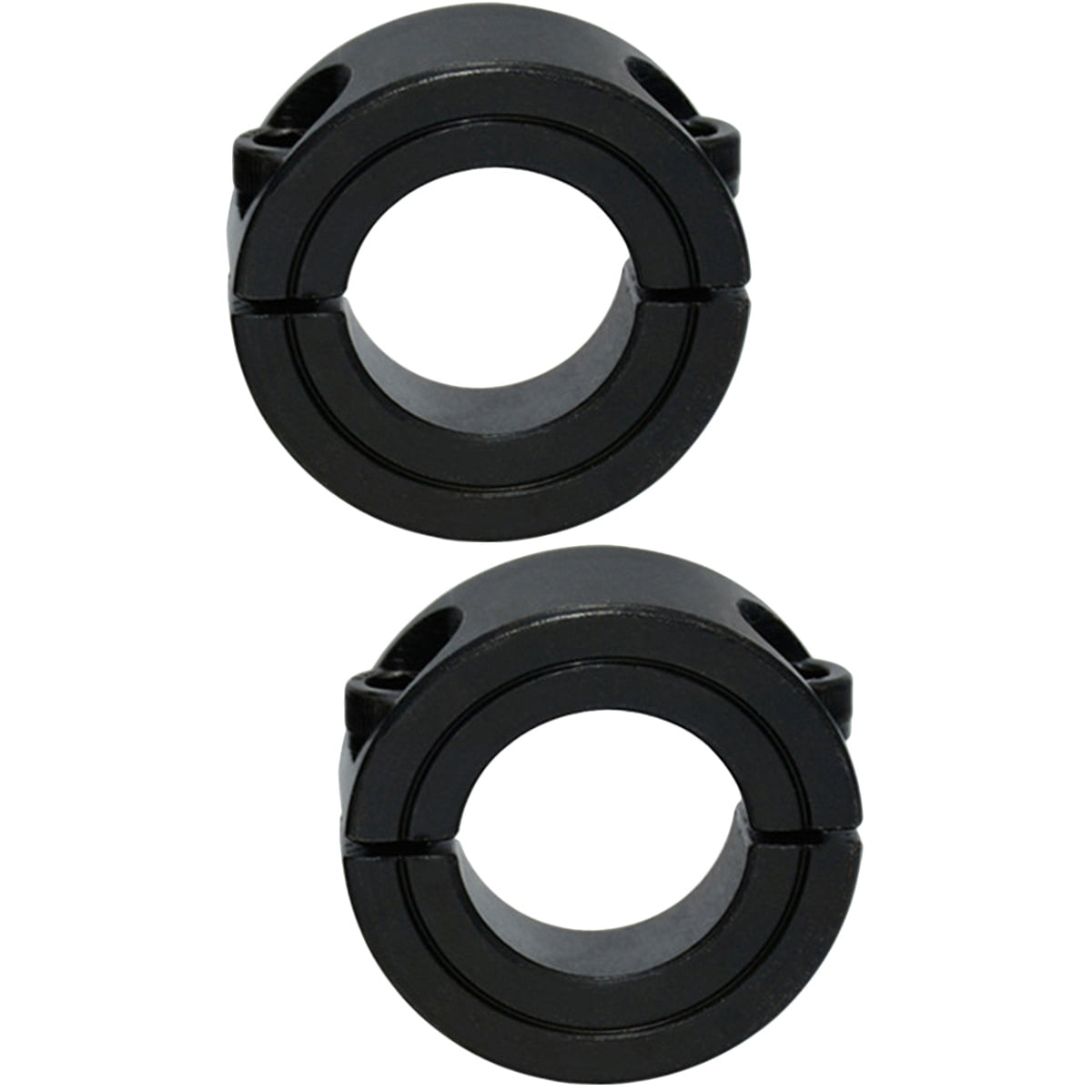 Hemoton 2pcs Shaft Collar Steel Clamping Collar Retaining Ring Screw ...