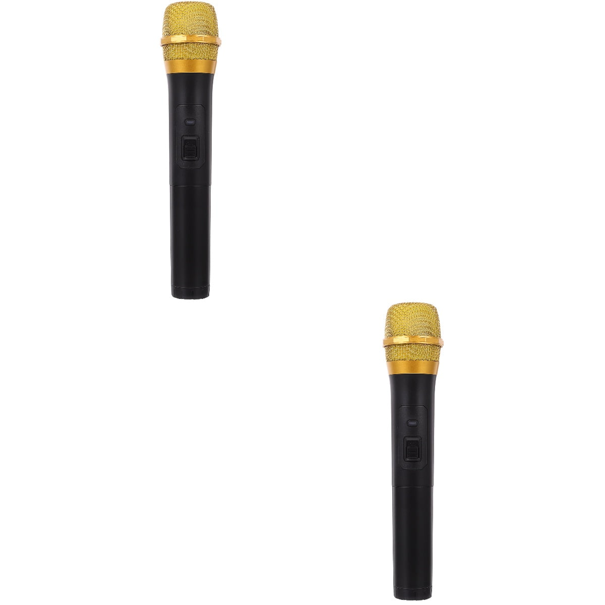 Hemoton 2pcs Simulated Microphone Prop Fake Microphone Pretend Model ...