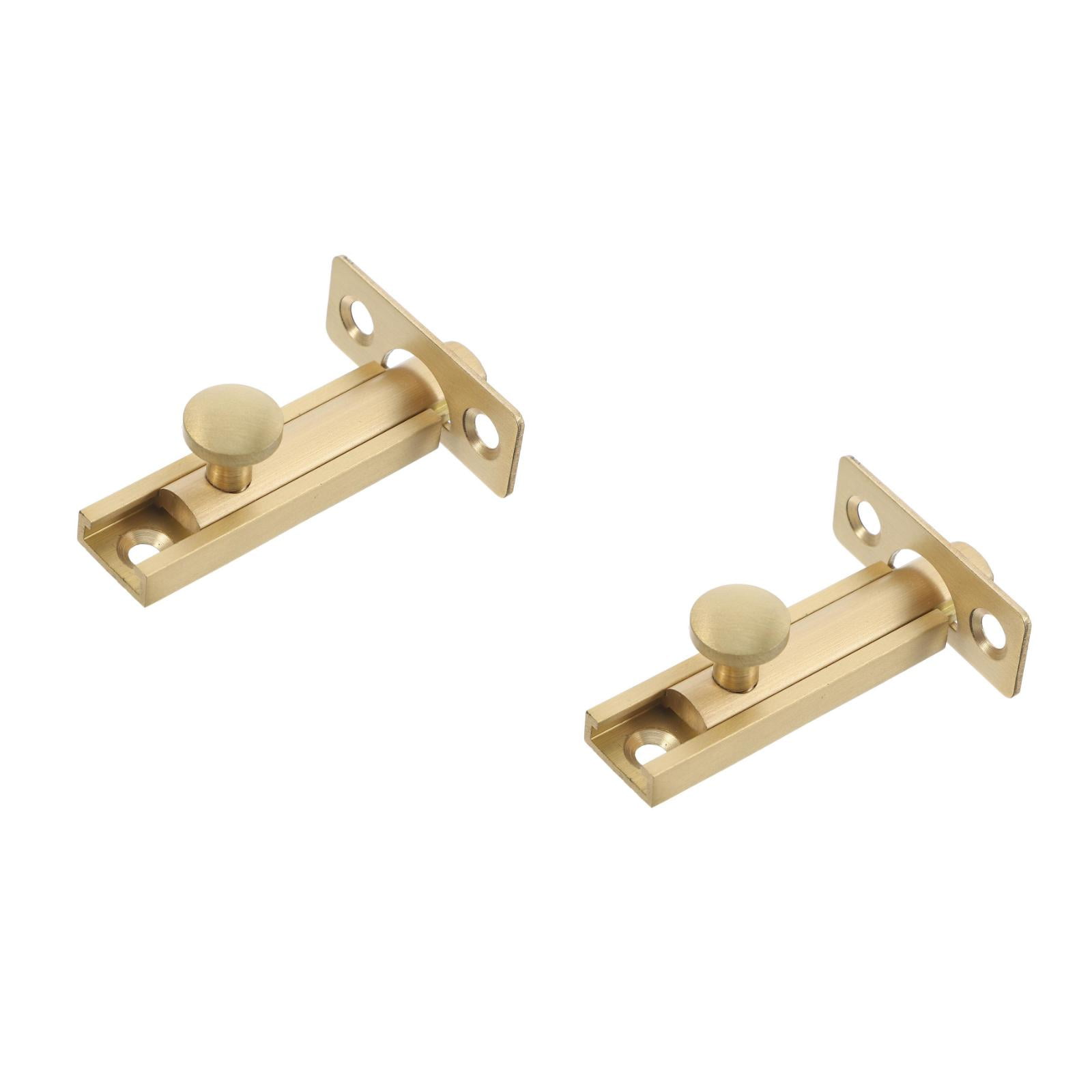 Hemoton 2pcs Sliding Gate Lock 90 Degree Right Angle Barn Door Lock ...