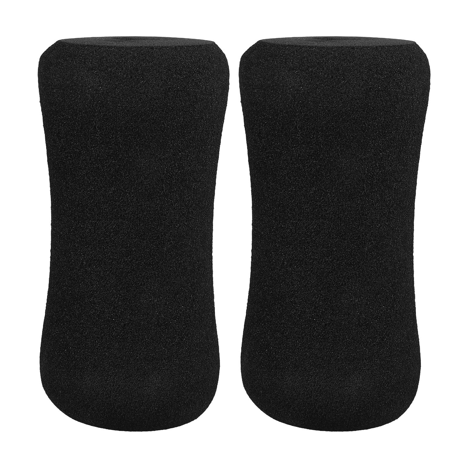 HEMOTON Black Sponge Handle Covers for Fitness Equipment with High ...