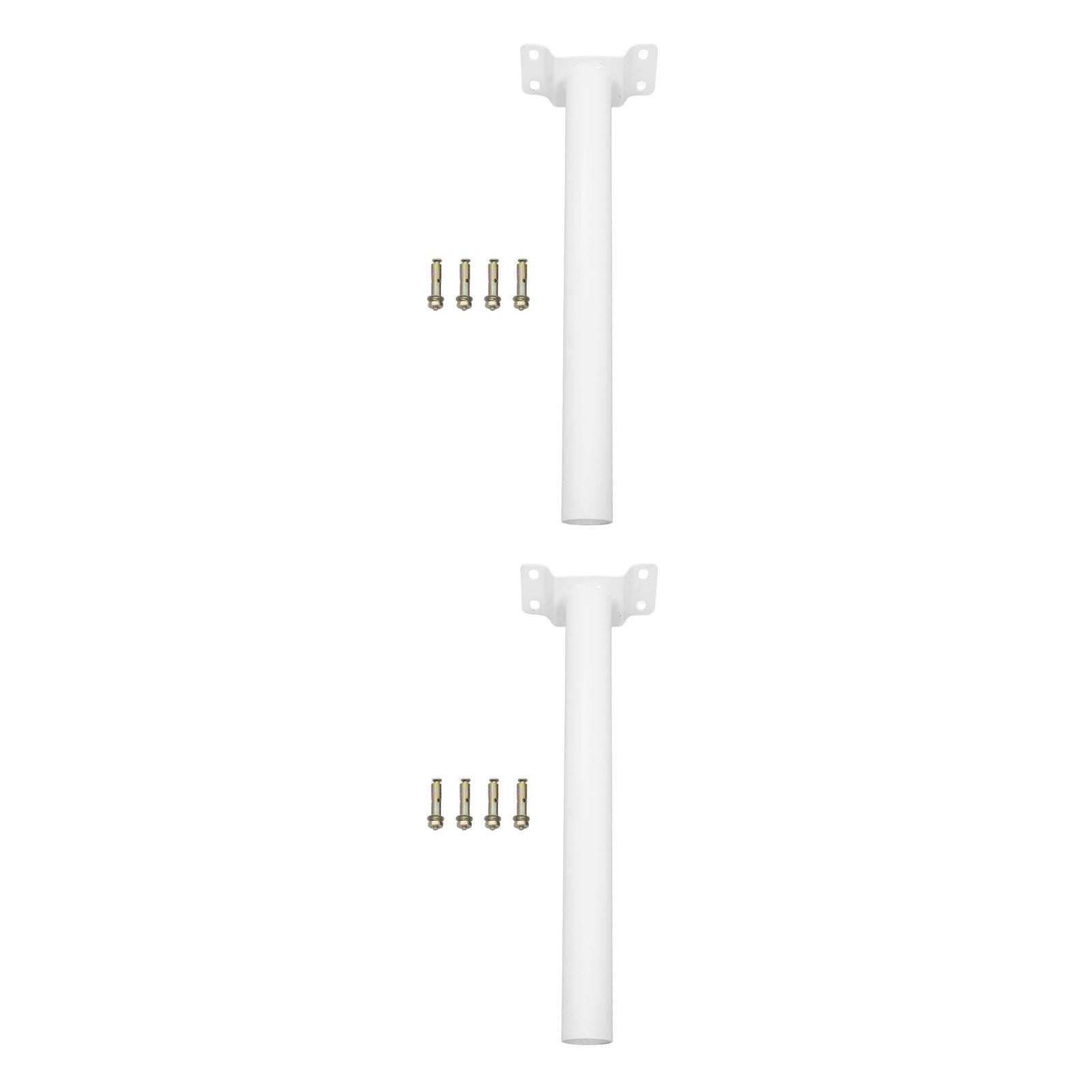 Hemoton 2pcs Solar Light Pole Solar Light Pole Mount Light Pole Solar ...