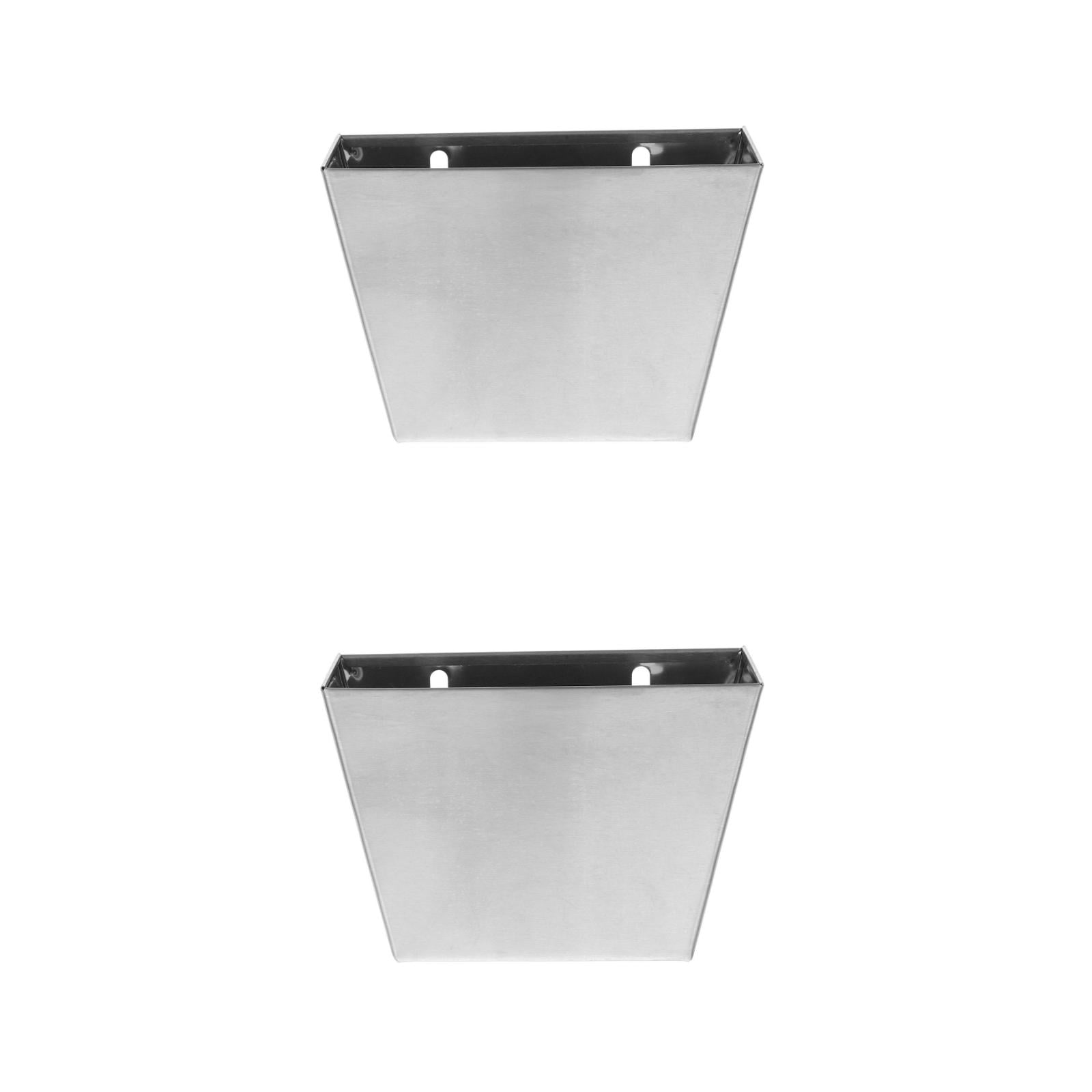 Hemoton 2pcs Stainless Steel Bottle Cap Opener Wall Mounted Beer Opener ...