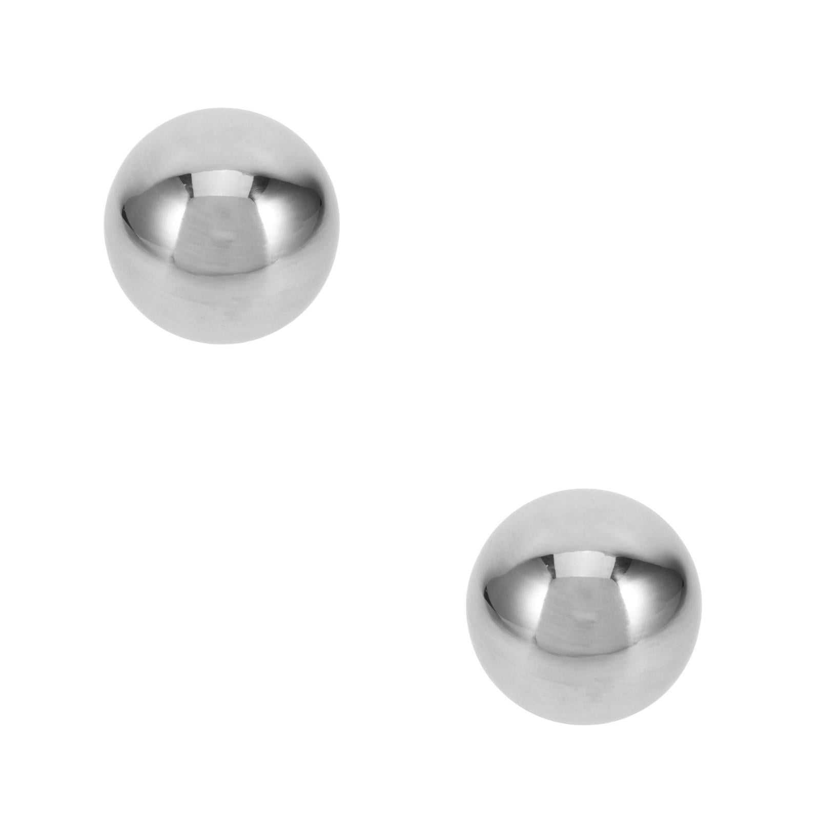 Hemoton 2pcs Stainless Steel Fence Post Cap Garden Decorative Fence ...