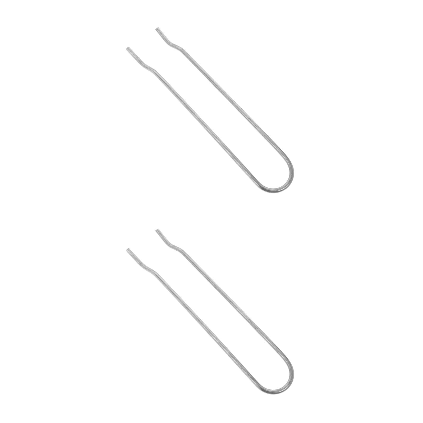 Hemoton 2pcs Stainless Steel Grill Grate Lifter For Grilling Bbq Sticks ...