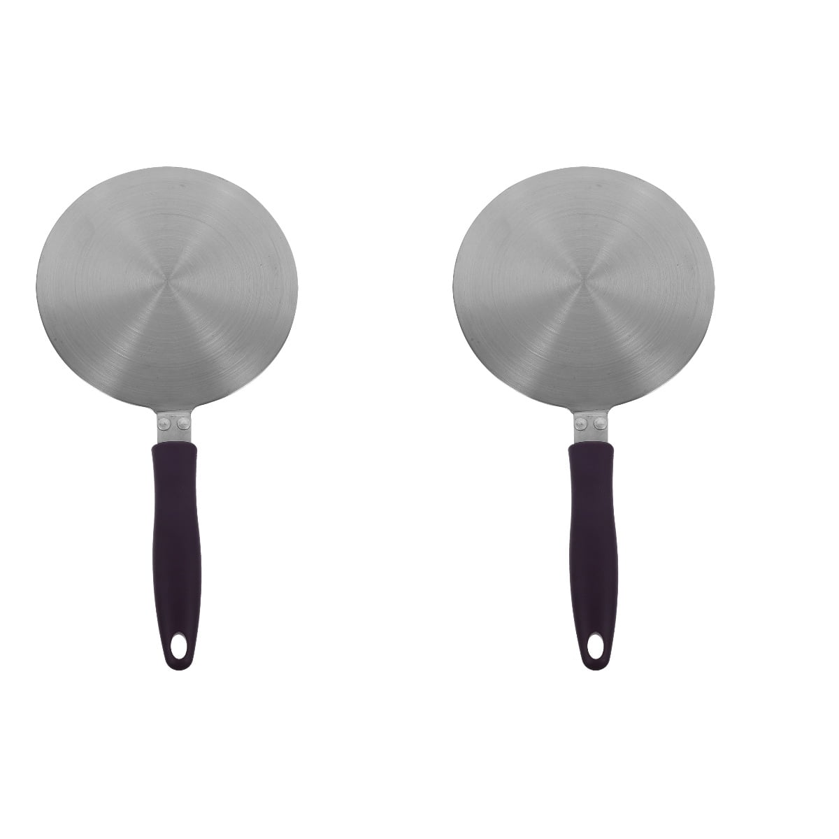 Hemoton 2pcs Stainless Steel Induction Plate Adapter Converter Electric ...