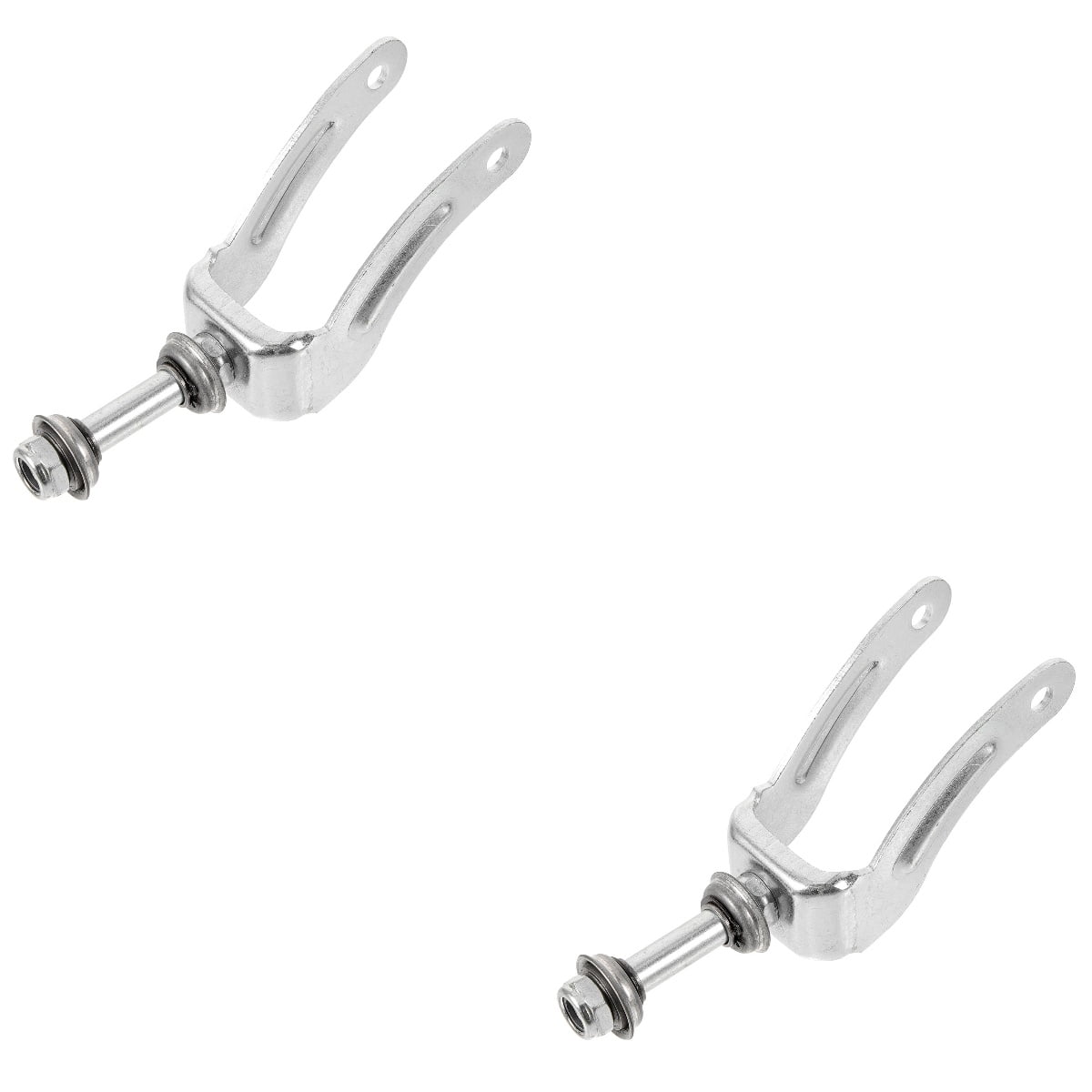 Hemoton 2pcs Steel Wheelchair Bracket Wheel Bracket Replacement ...