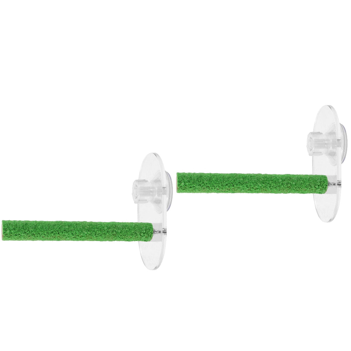 Hemoton 2pcs Suction Cup Parrot Standing Rack Sucker Bird Stand Rod ...