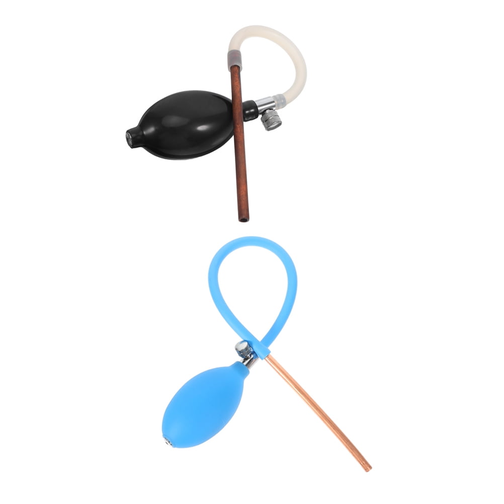 Hemoton 2pcs Sugar Blowing Pump Sugar Blower Candy Art Blower Pump Tools Sugar Tools Sugar ...