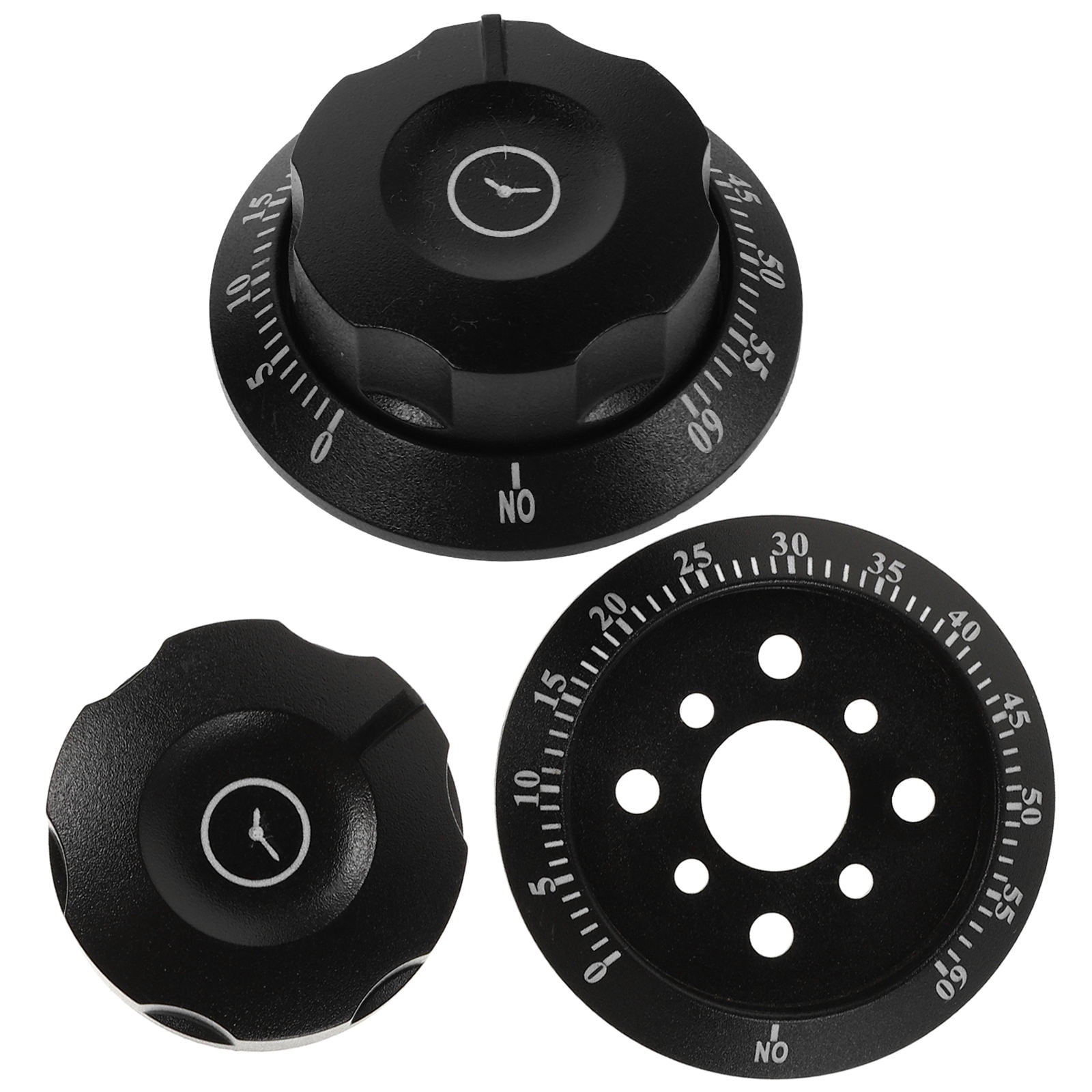 Hemoton 2pcs Switch Knob Timers Kitchen Timer 60-Minutes Wind Up Timer ...