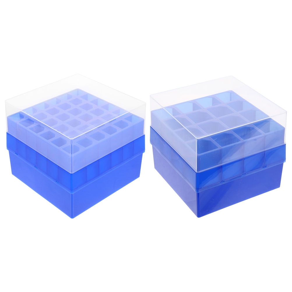Hemoton 2pcs Test Tubes Holders Testing Tube Storage Box Test Tube ...