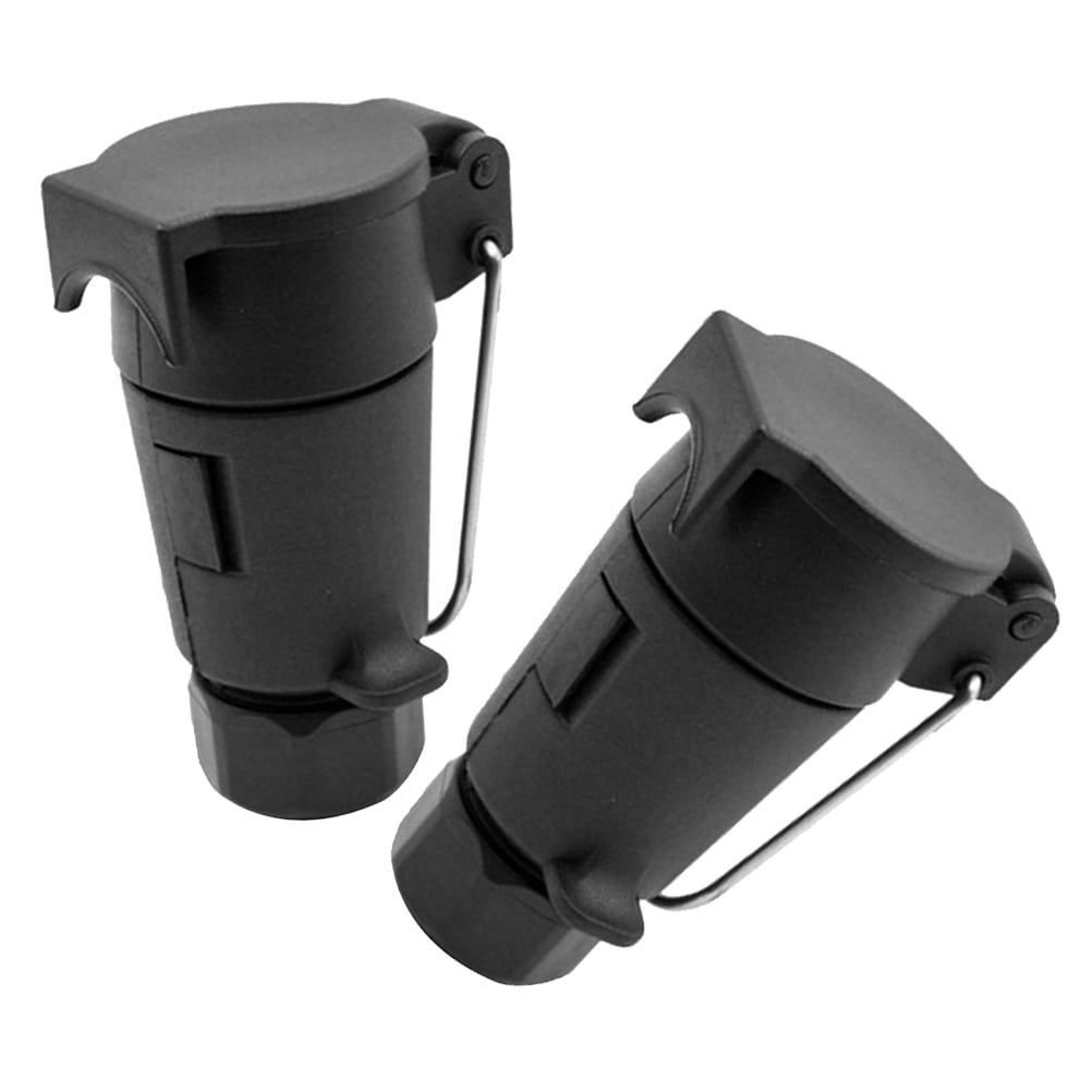 Hemoton 2pcs Trailer Electrical Connector Electrical Plug Socket ...