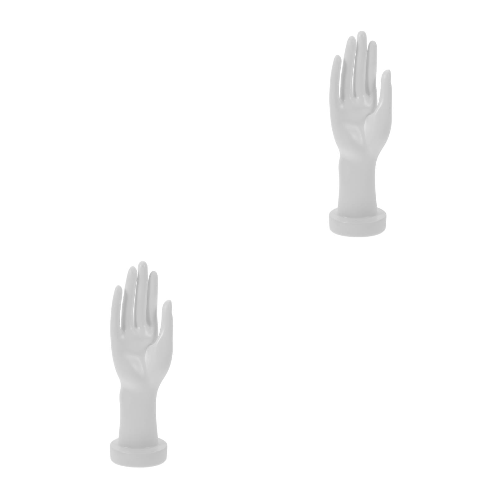 Hemoton 2pcs Versatile Hand Display for Jewelry Realistic Hand Shape ...