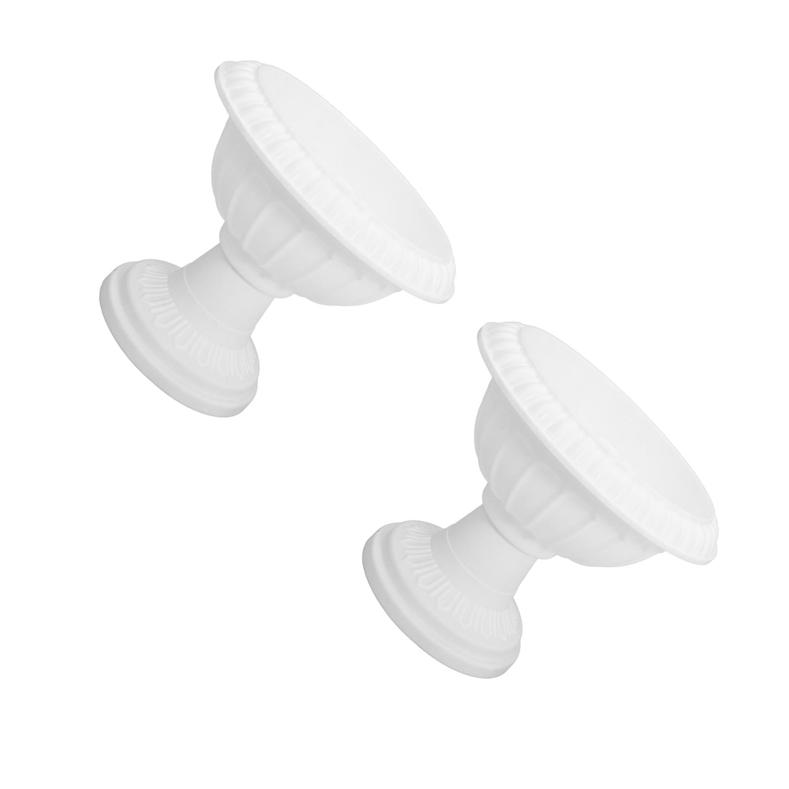 Hemoton 2pcs Vintage Planter Plant Pot Flower Pot Roman Column Flower ...