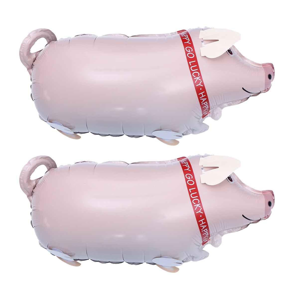Hemoton 2pcs Walking Pig Porket Balloons Aluminum Foil Balloon Party ...