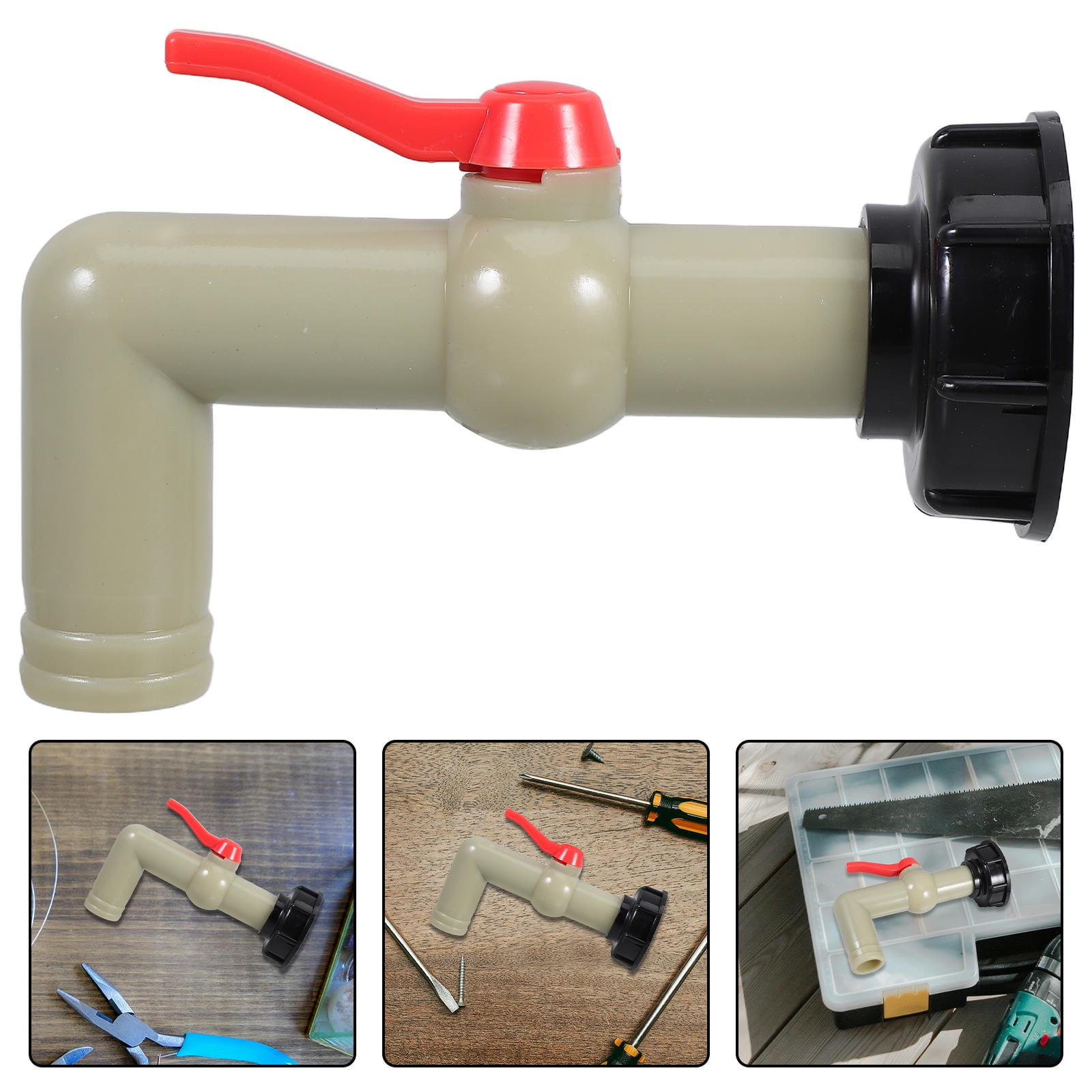 Hemoton 2pcs Water Tank Hose Adapter and Hose Extension Kit with Brass ...