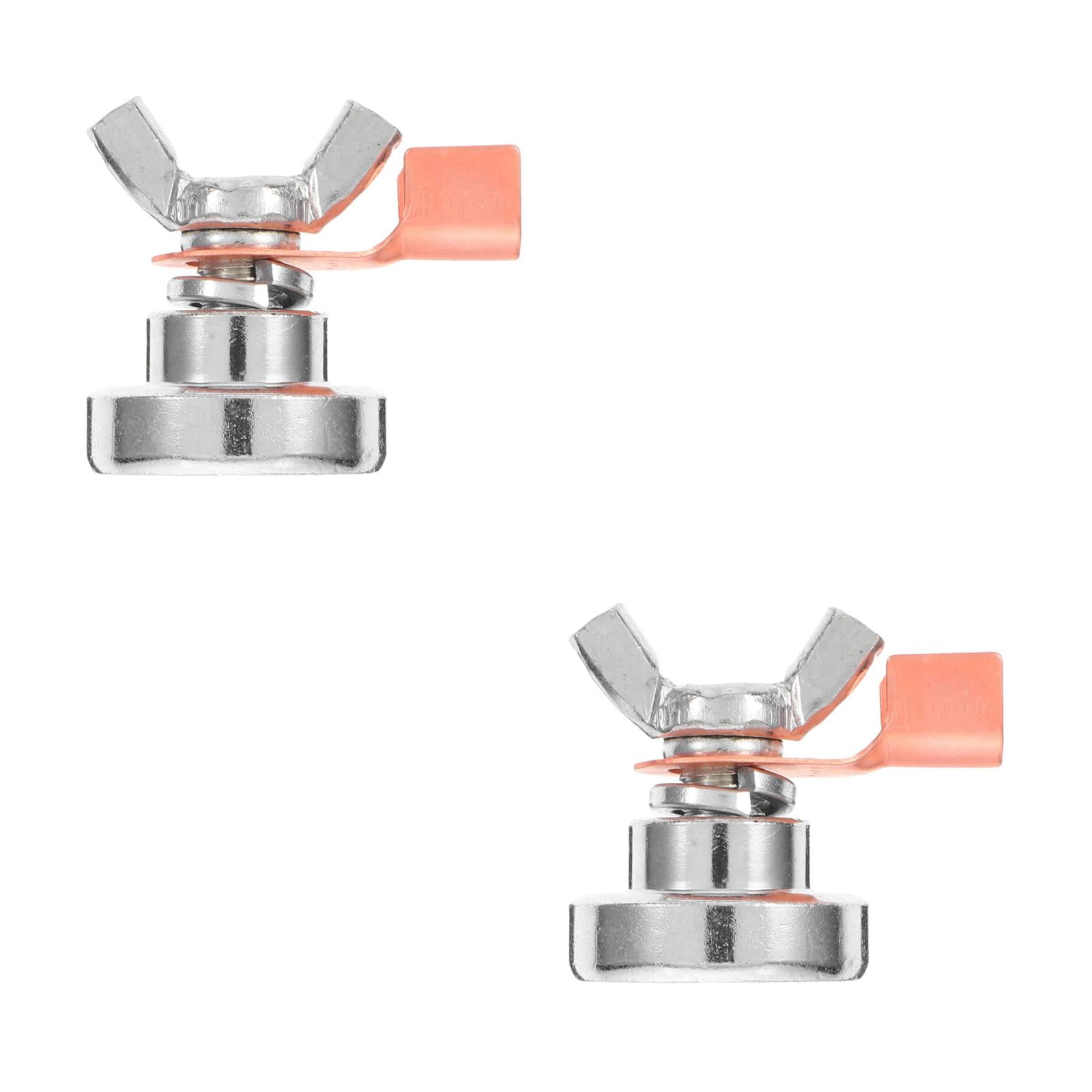 UPGRATOR 2pcs Magnetic Ground Clamp Welding Magnets Clamps Welding ...