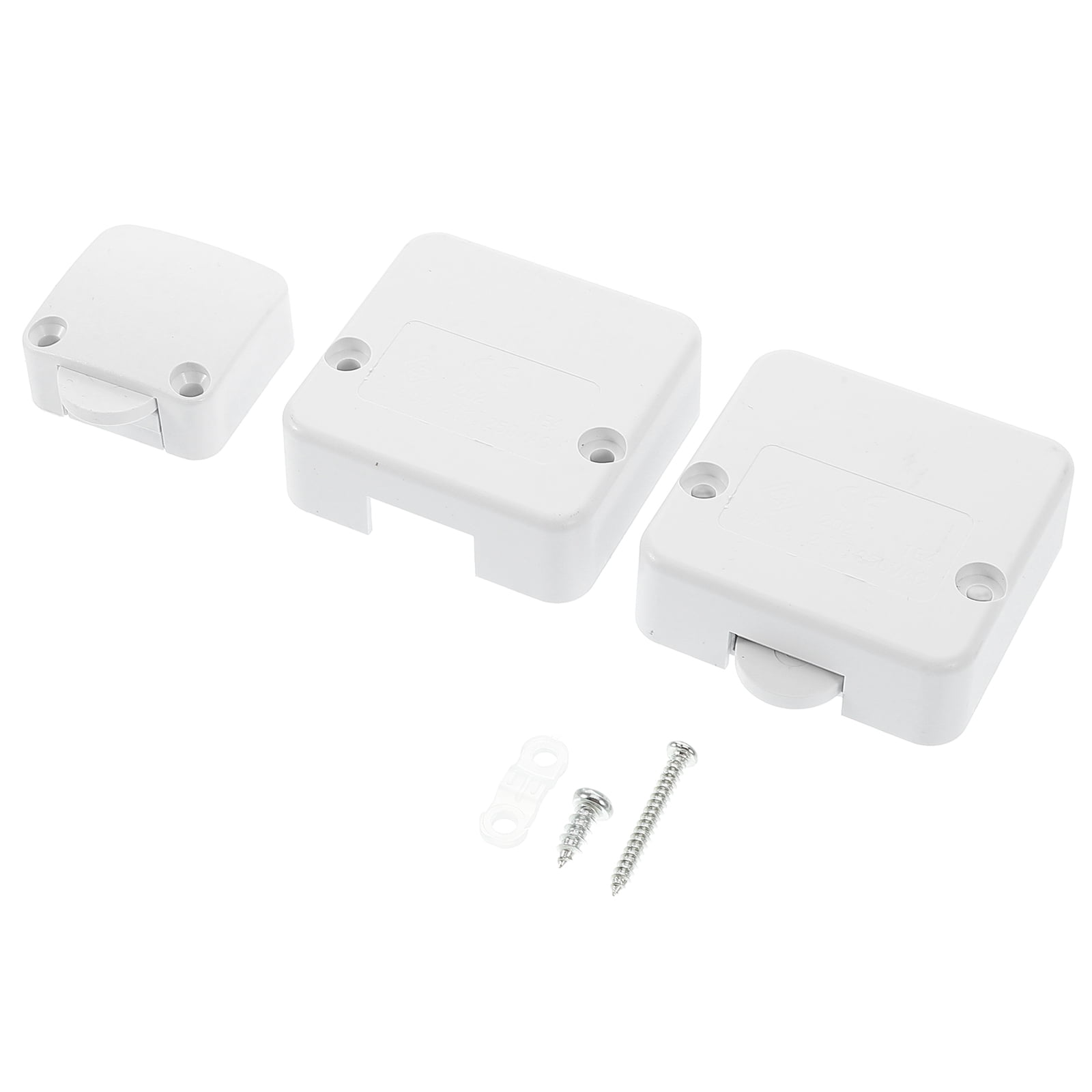 Hemoton 2pcs White Cabinet Lamp Switch Wardrobe Touch Switch 250V 2A ...