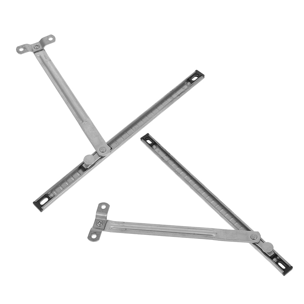 HEMOTON Adjustable Steel Window Lock Bar for Home Use Silver Easy ...