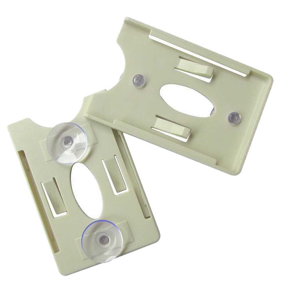 Hemoton 2pcs Windshield Card Holder With Suction Cup Rfid Card For ...