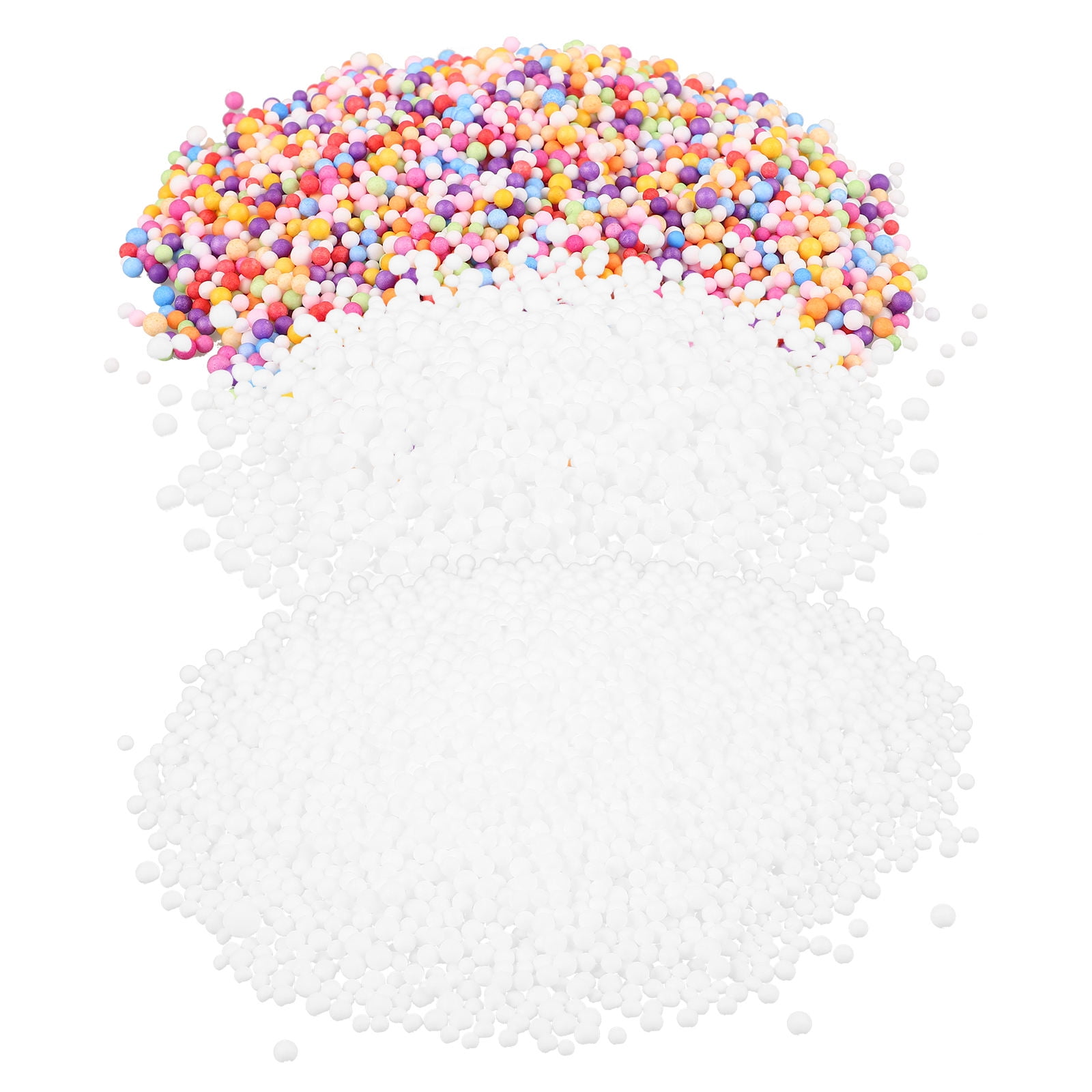 Hemoton 3 Bags of Doll Filling Foams DIY Foam Balls Vase Stuffed Beads ...