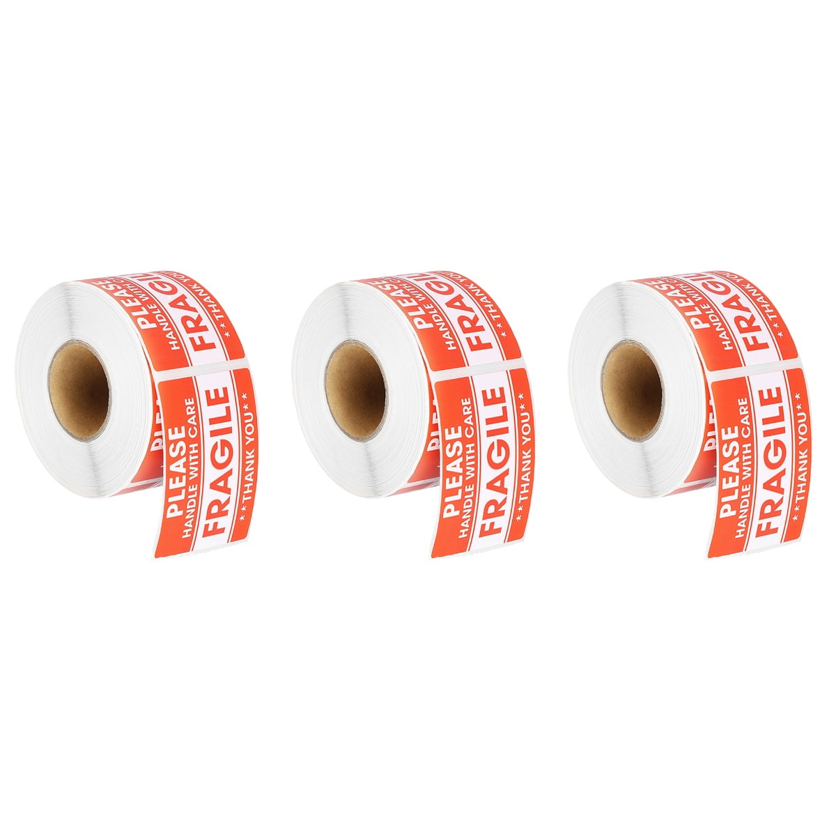 Hemoton 3 PCS Copper Plate Good Package Stikcer Fragile Warning Sticker ...