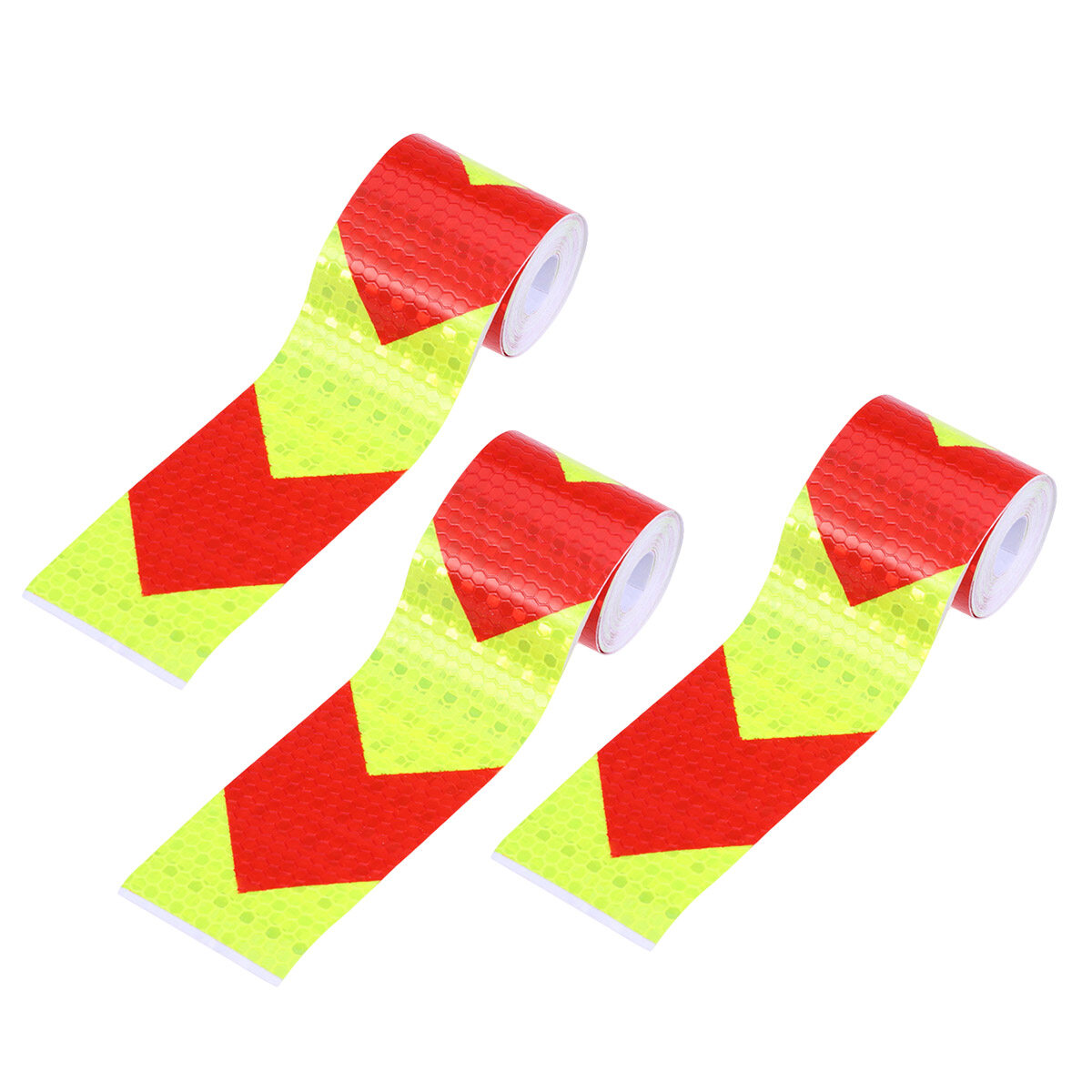 DEEPCRAFF Reflective Safety Tape PET For Vehicle Sticker 3Pcs 19.7*118 ...