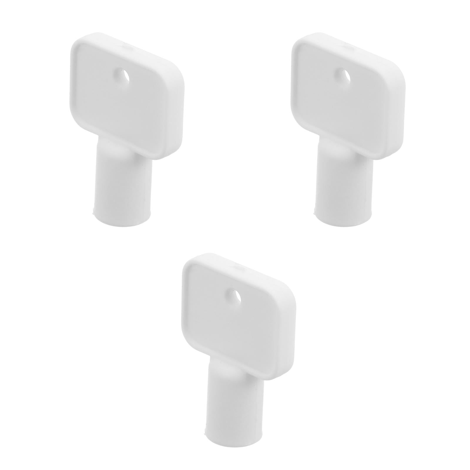 Hemoton 3 PCS Tissue Dispenser Key Carton Key 3.10X2.20X1.00CM White ...