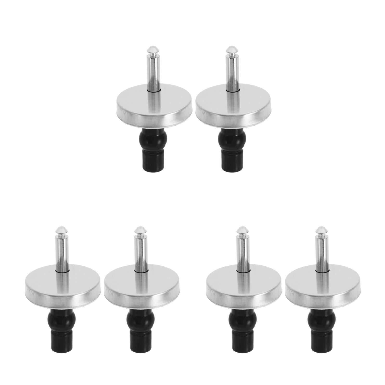 Hemoton 3 PCS Toilet Seat Hinge Fill Valve Replacement Kit Silver ...