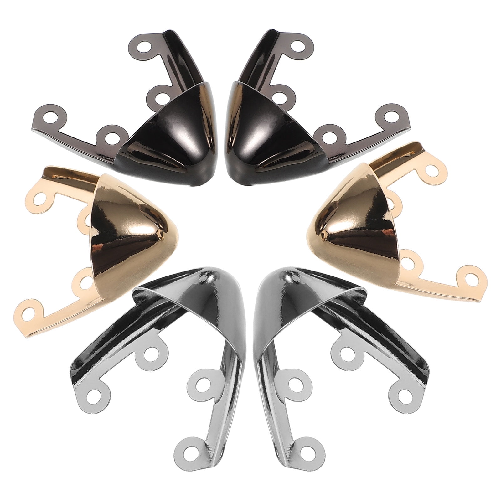 Hemoton 3 Pairs Metal Shoes Protector High Heels Safety Shoes Covers ...