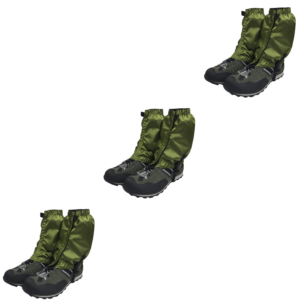 Hemoton 3 Pairs Snow Gaiters Lightweight Waterproof Ankle Gaiters for ...