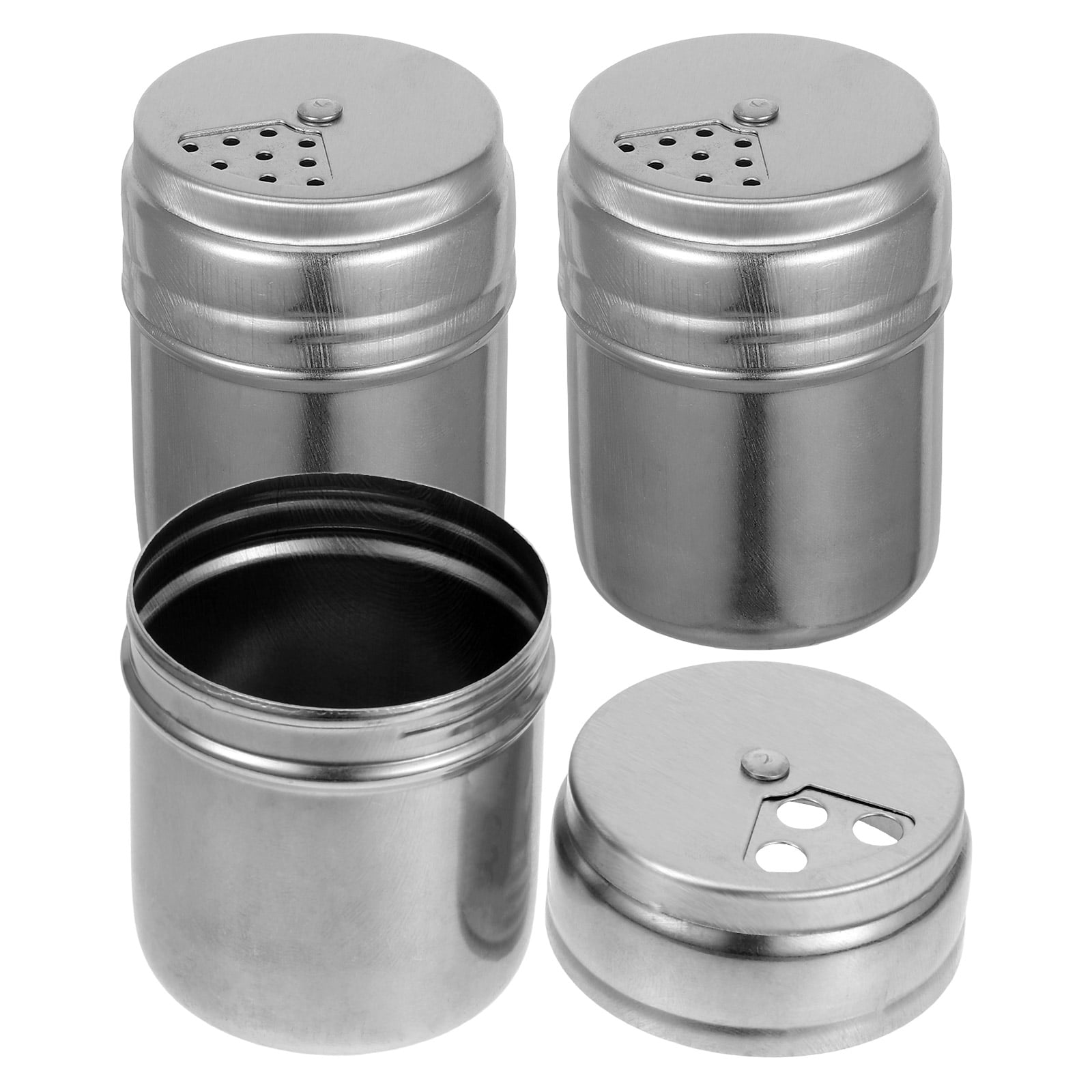 Hemoton 3 Pcs Condiment Bottles Small Salt and Pepper Shakers Spice ...