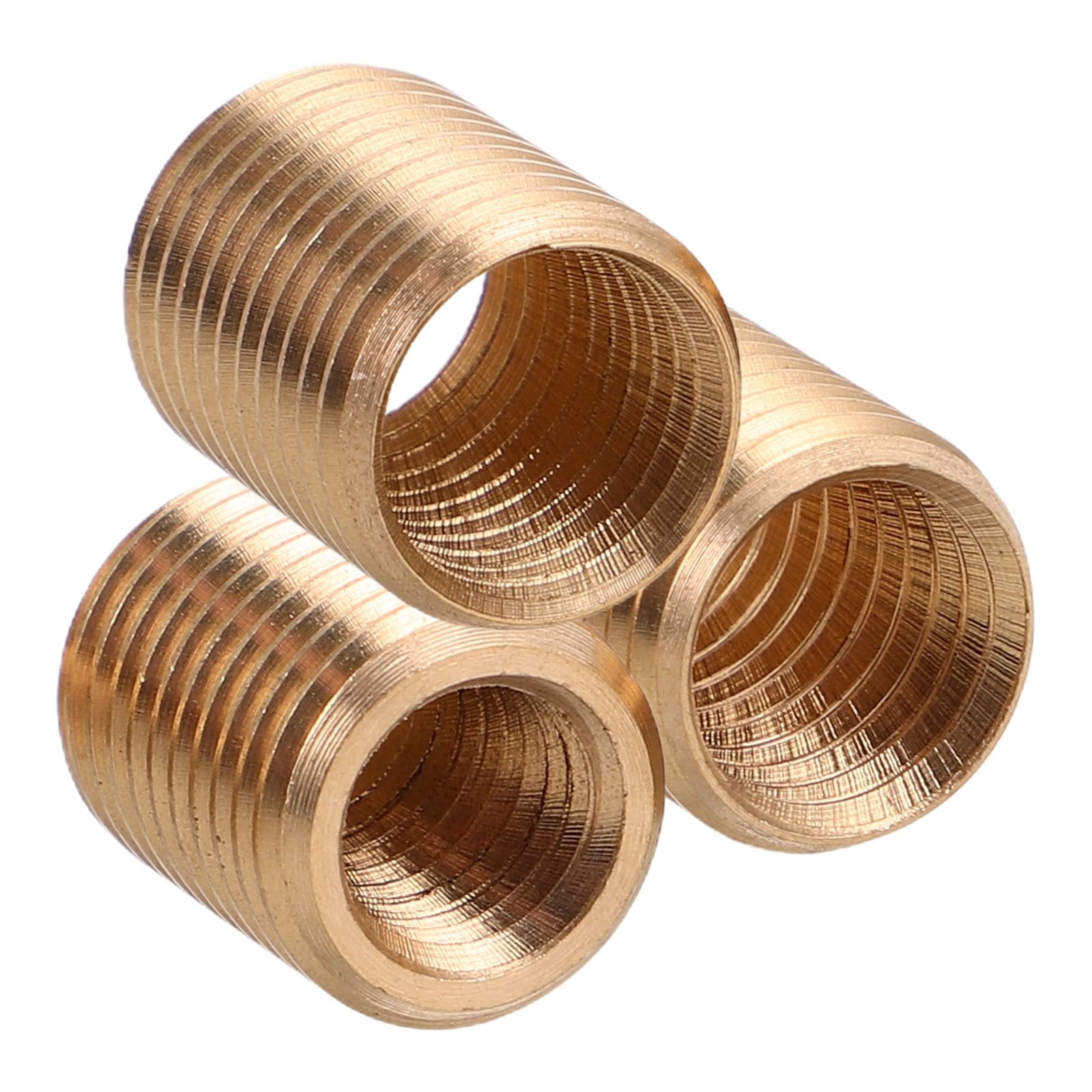 Hemoton 3 Pcs Threaded Insert Reducing Nut Gear Shift Knob Adapter Golden - Walmart.com