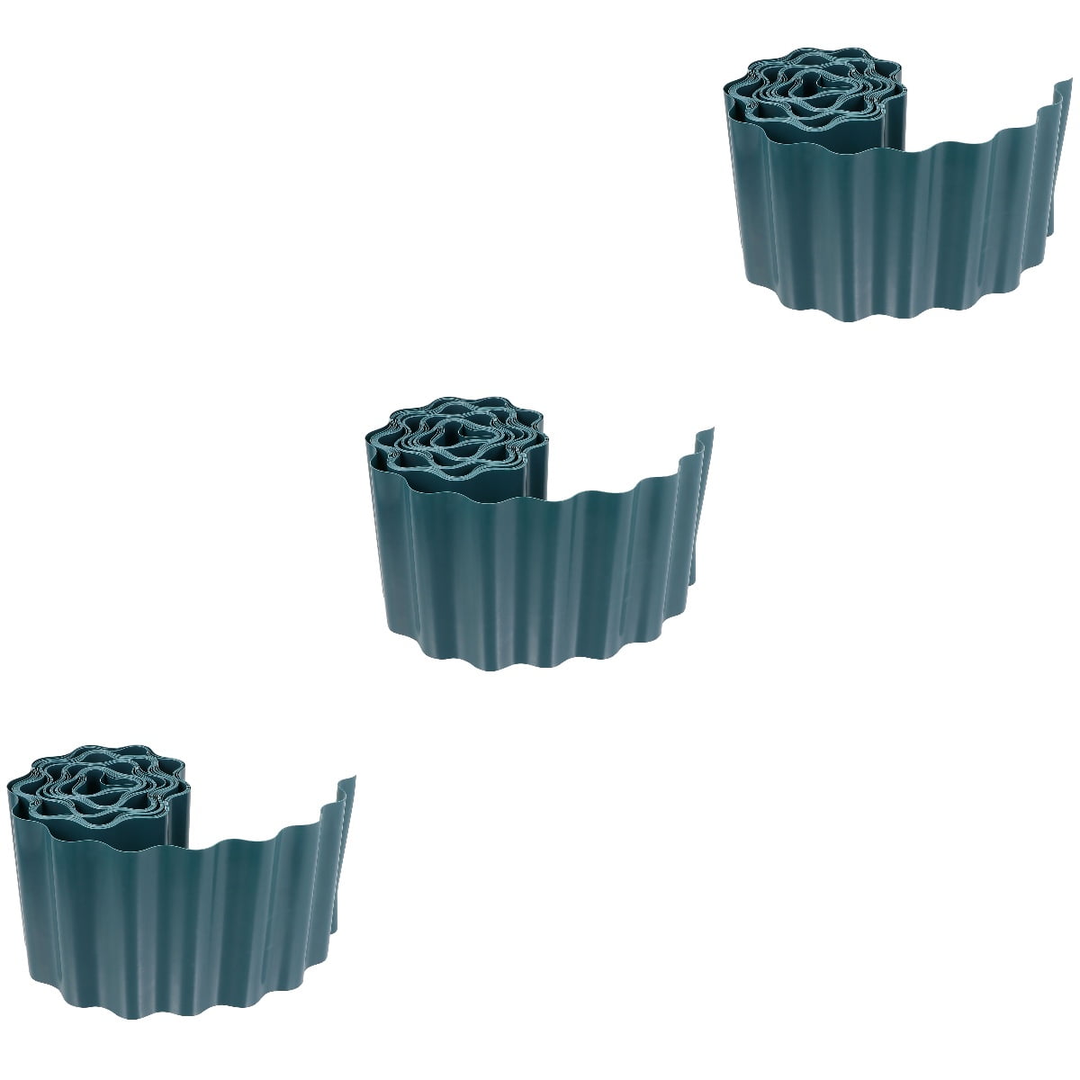 Hemoton 3 Rolls Lawn Edging Fence DIY Flexible Decorative Fence Road ...