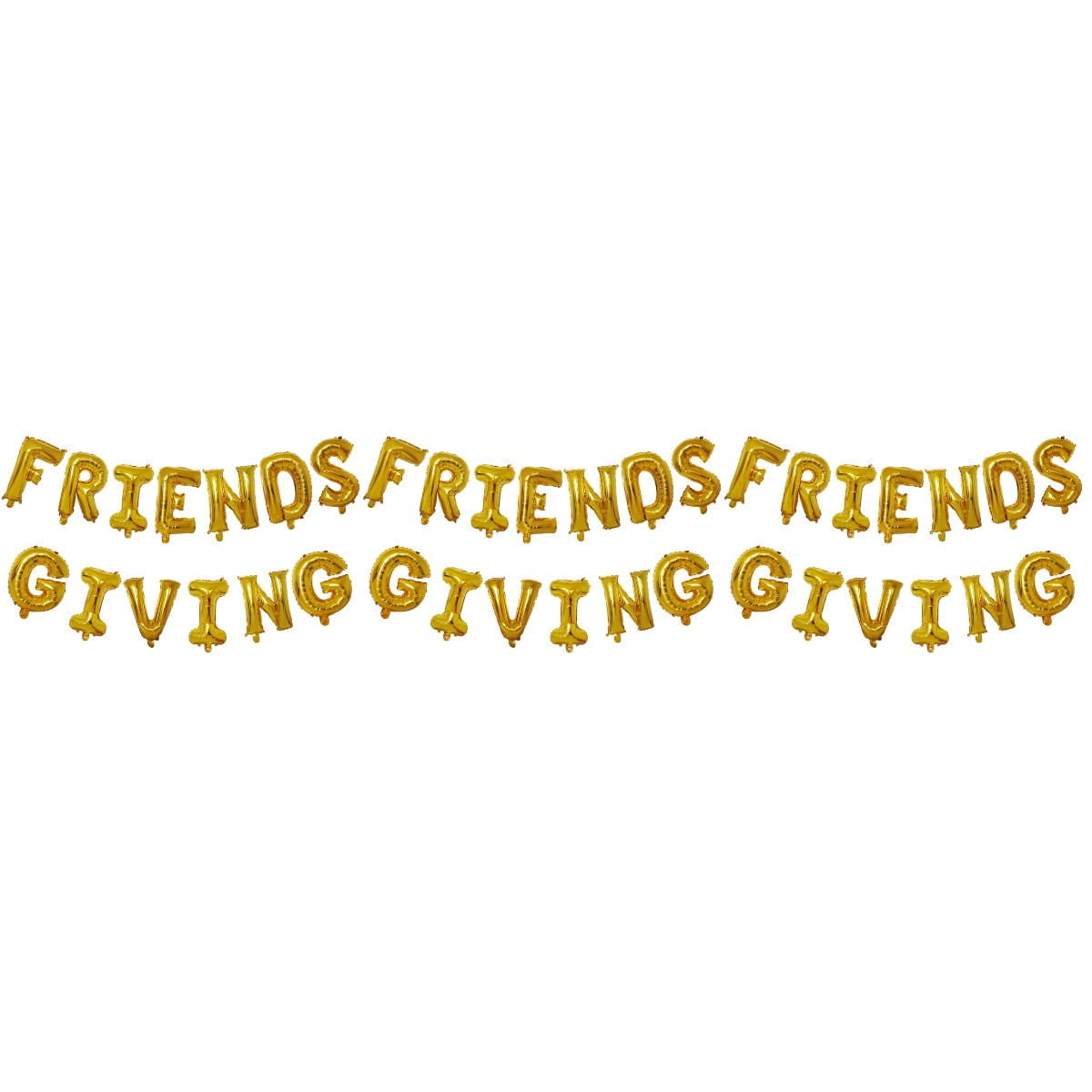 Hemoton 3 Sets 16in Aluminium Foil Party Balloons FRIENDS GIVING ...