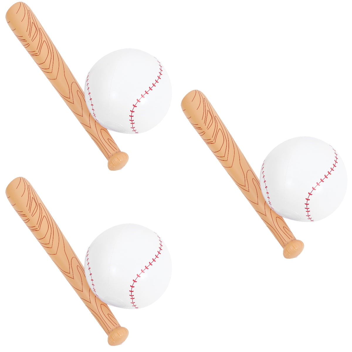 Hemoton 3 Sets Cricket Bat Inflatable Baseball Bat Pool Party Child 80 ...