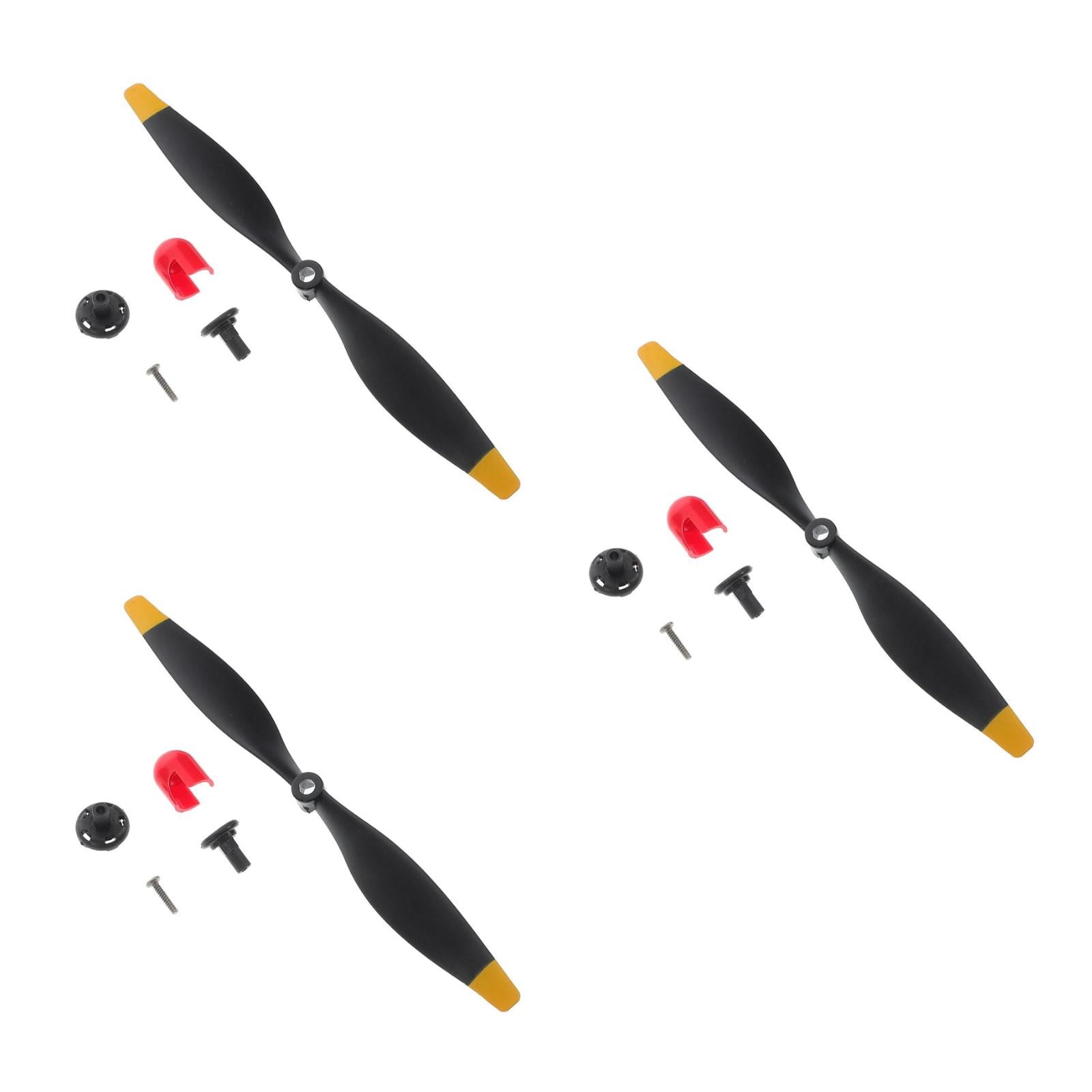 Hemoton 3 Sets Of Mini Propeller Part For Rc Airplane Glider Models ...