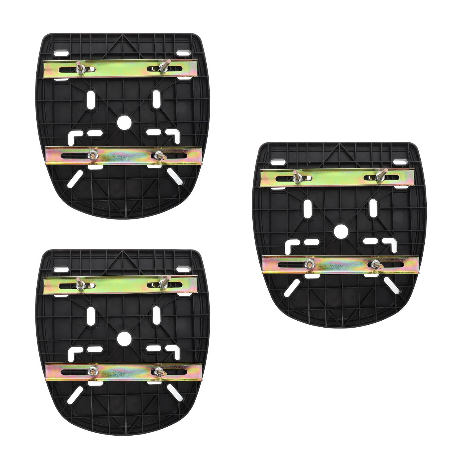 Hemoton 3 Sets Motorbike Rear Box Mounting Plate Motorcycle Rear Box ...