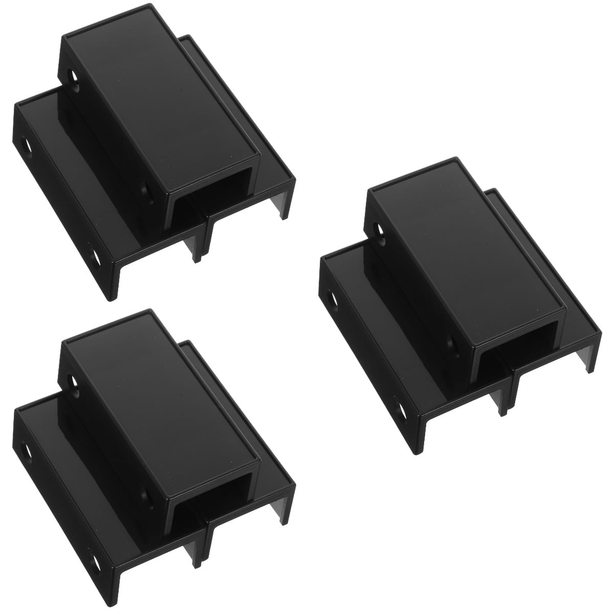 Hemoton 3 Sets Under Desk Keyboard Holder Wall Router DVD Player ...