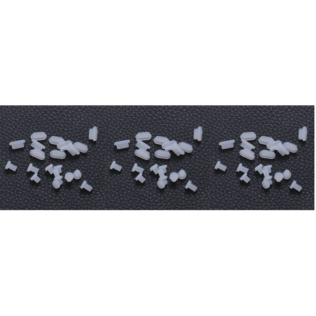 Hemoton 30 Pairs 3.5mm Earphone Jack Plugs And Type-C Port Plugs for ...