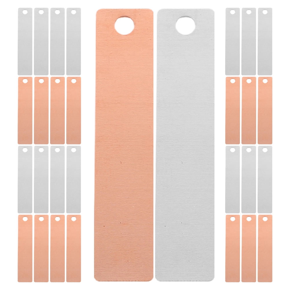 Hemoton 30 Pairs Copper And Zinc Strips For Science Experiments ...