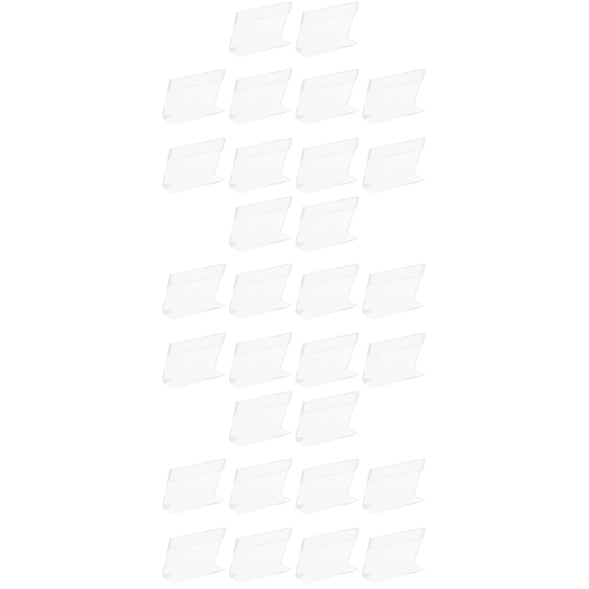 Hemoton 30 Pcs Supermarket Price Tag Price Display Holder Advertising ...