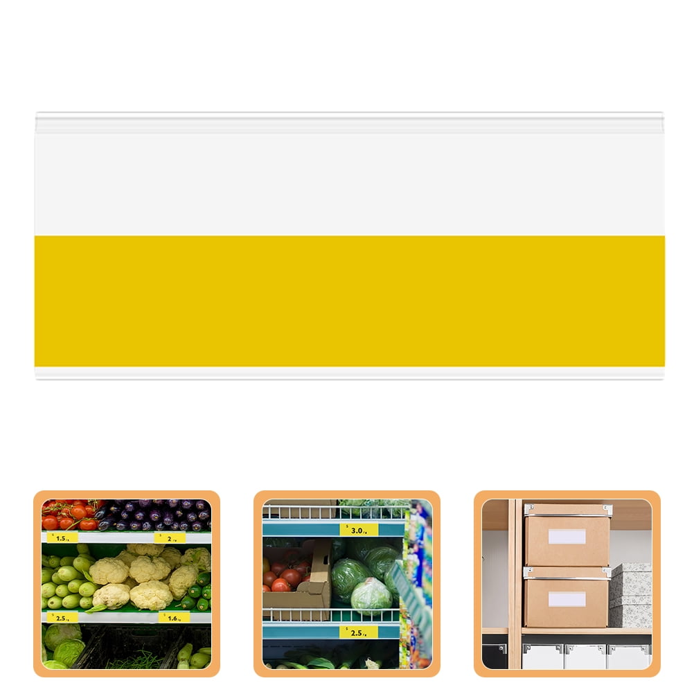 Hemoton 30 Pcs Transparent Adhesive Price Holder For Supermarket ...