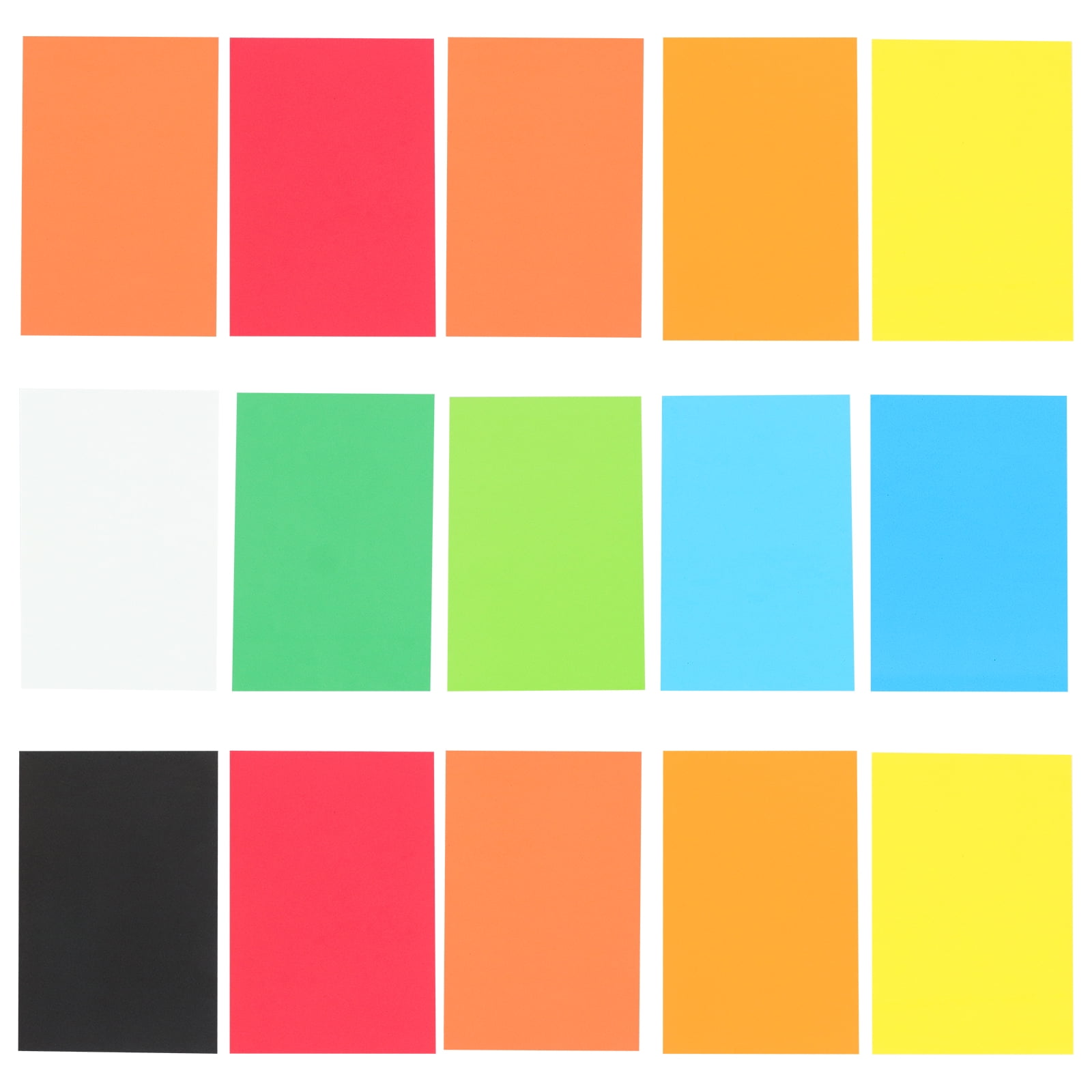 Hemoton 30 Sheets Colorful DIY Folding Paper Bright Color Sponge Sheets ...