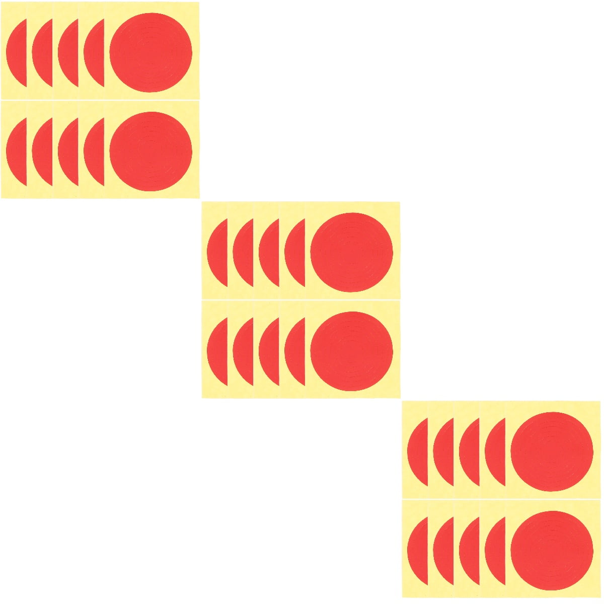 Hemoton 30 Sheets Pressure Gauge Labels Adhesive Pressure Gauge ...