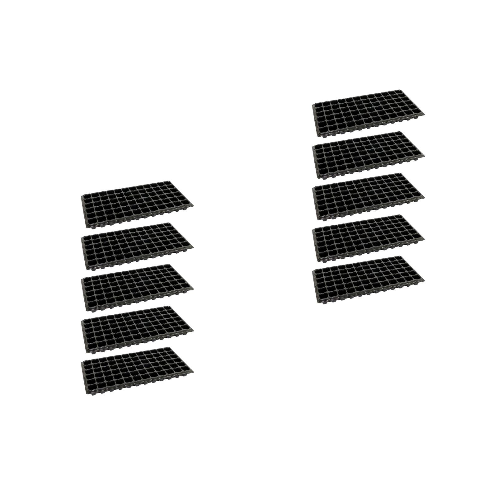 Hemoton 30 pcs 72 Cells Trays Gardening Germination Trays with Drain ...
