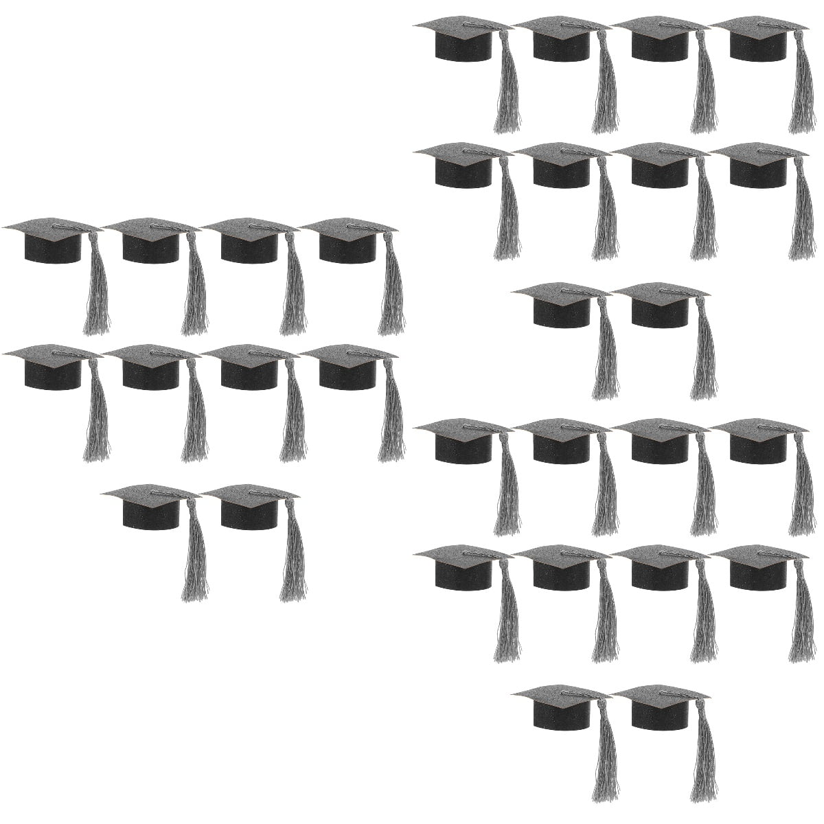 Hemoton 30 pcs Graduation Goblet Lid Graduation Hat Goblet Caps Mini ...