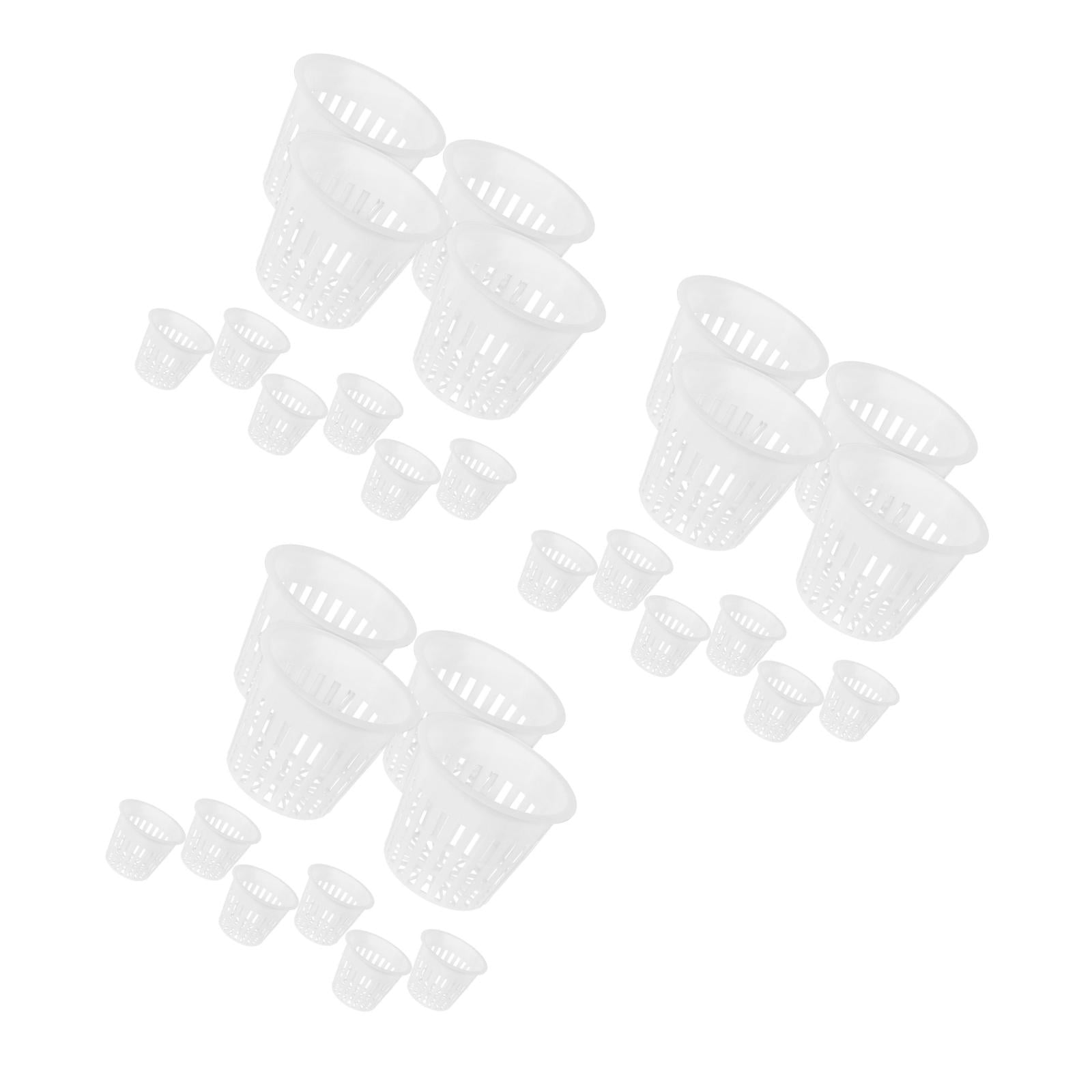 Hemoton 30 pcs Hydroponic Baskets with Drainage Holes Home Gardening ...
