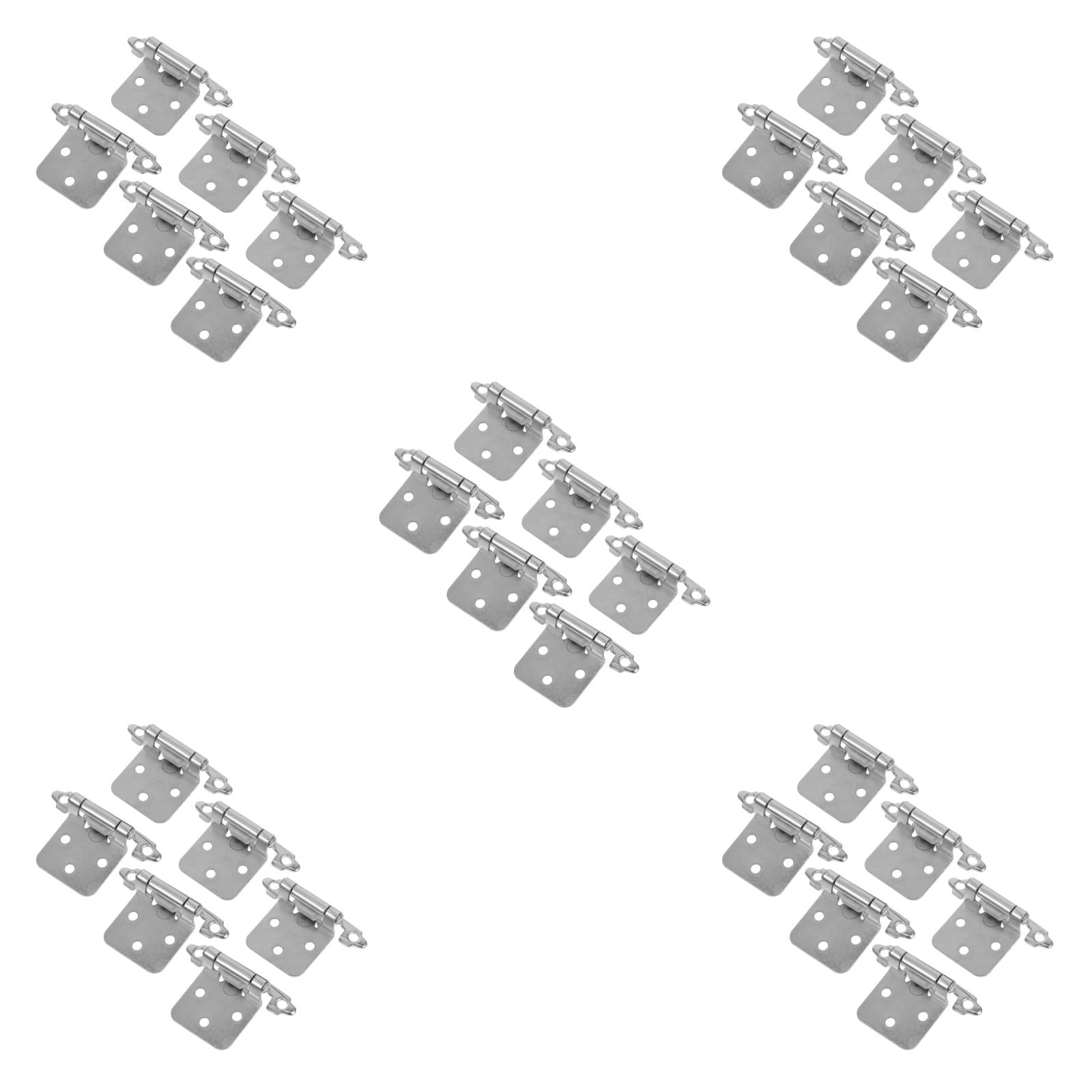 Hemoton 30 pcs Kitchen Cabinet Door Inset Hinges With Screws 1/2 Inch ...