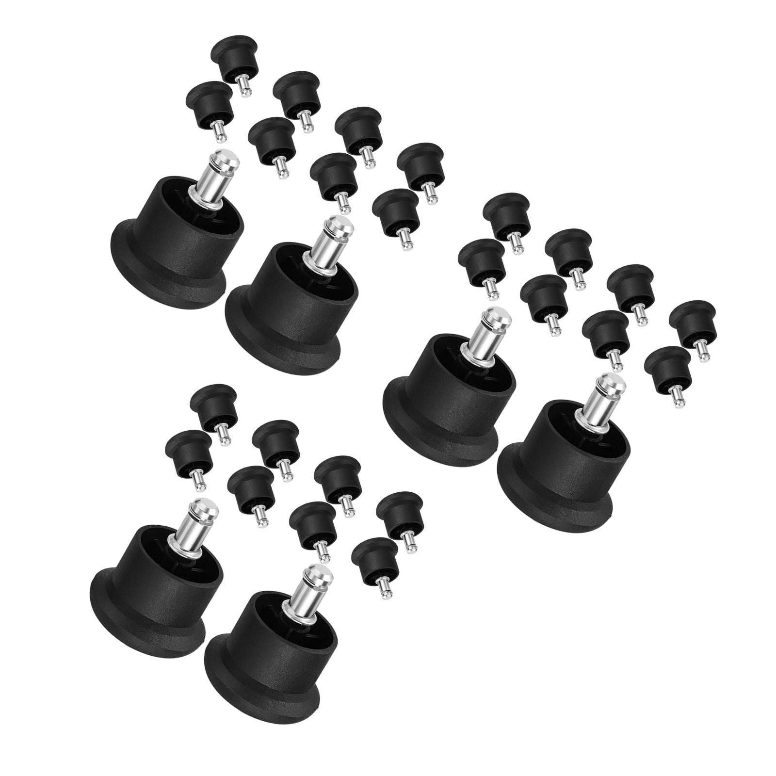 Hemoton 30 pcs Office Chair Replacement Casters Heavy Duty Chair Glides ...