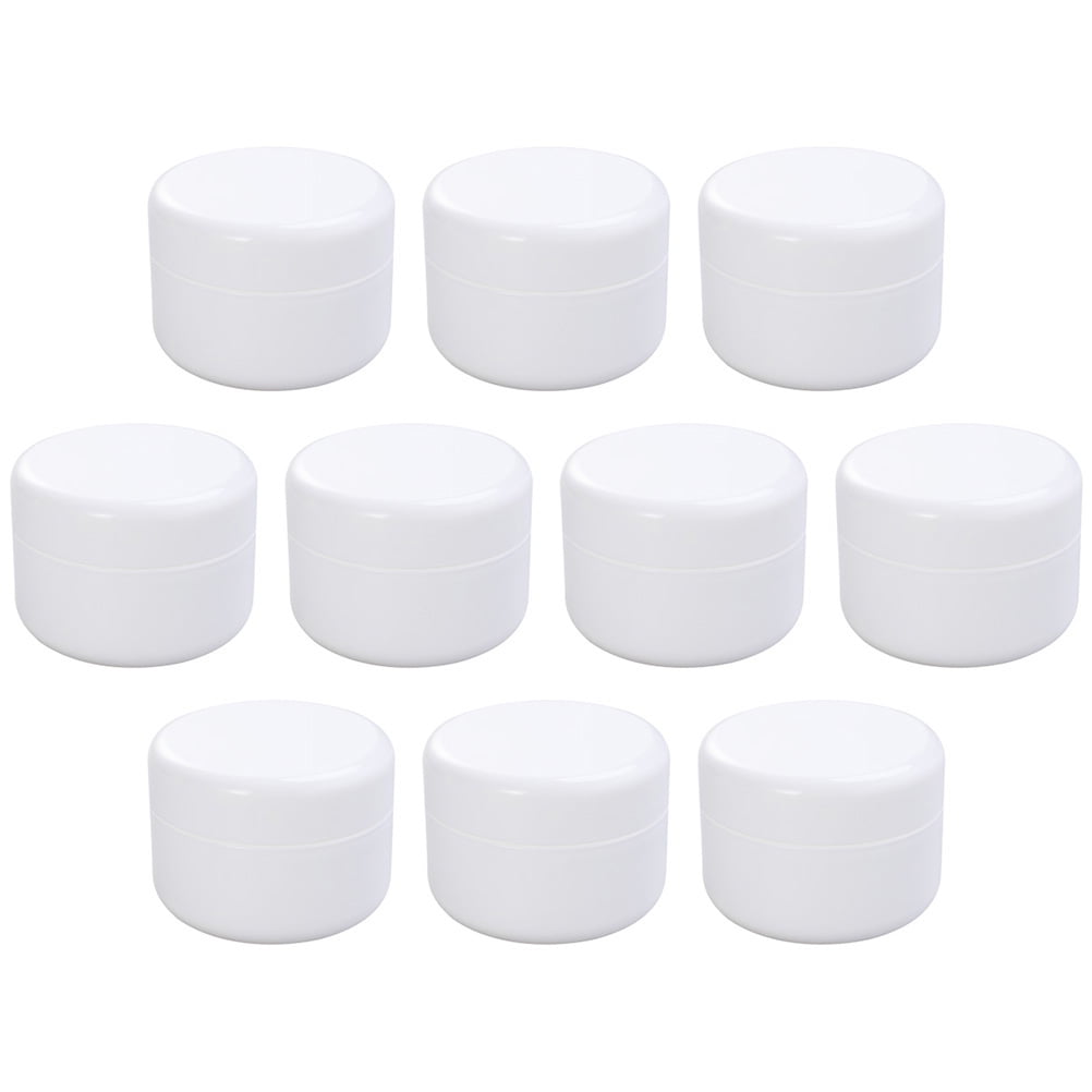 Hemoton 30 pcs Practical Empty Plastic Containers Refillable Round ...